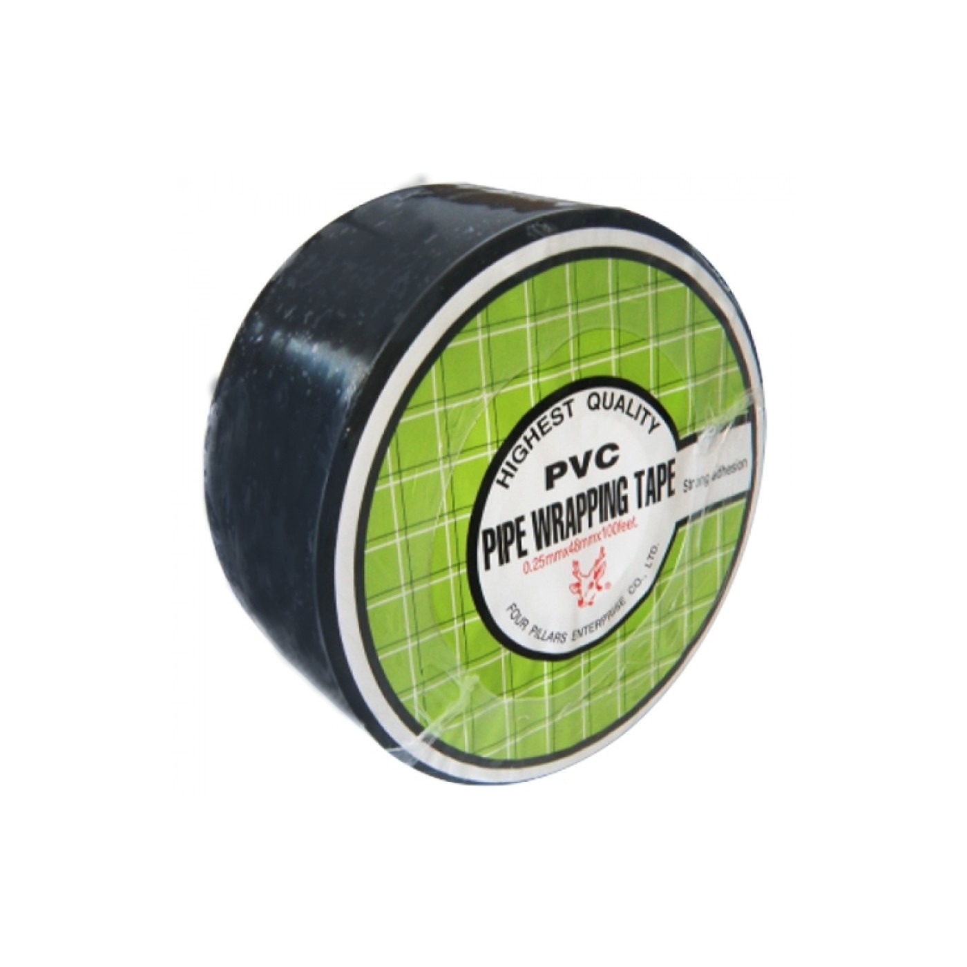 Ταινία PVC για επένδυση σωλήνων μαύρη - Geosupplies
