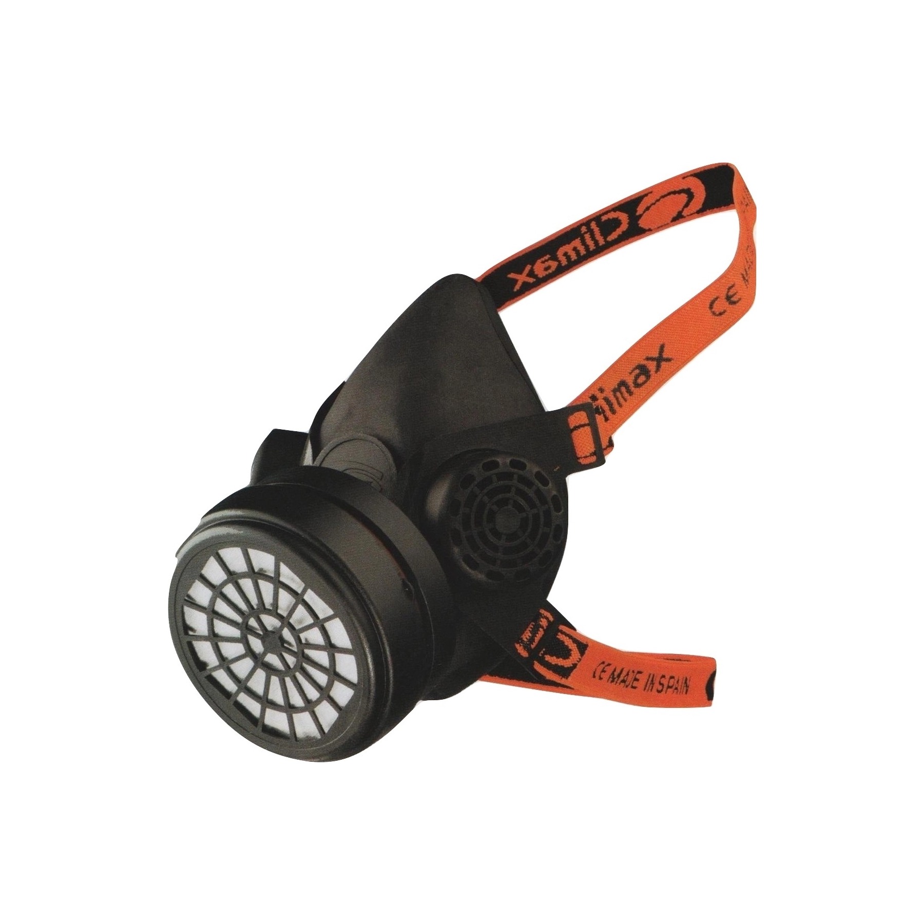Climax Half Face Mask 745 with A1 Filter (Black) - Geosupplies